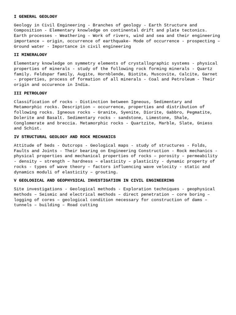 Geology Topics | PDF