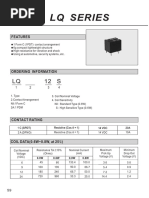 Rayex LU 5 R Datasheet | PDF | Alternating Current | Relay