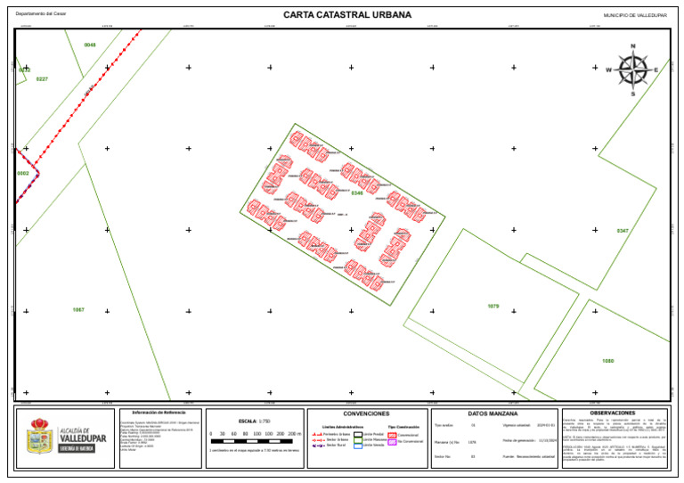 Carta Catastral-Diomedes Velez | PDF