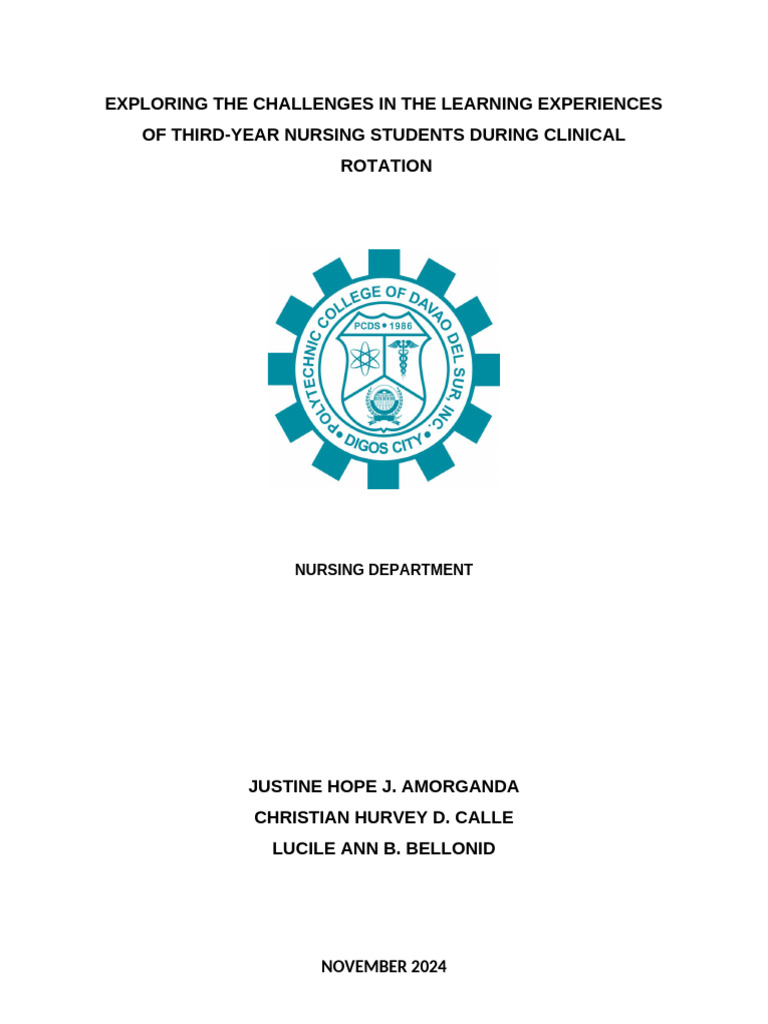 Chapter-1-4 | PDF | Nursing | Stress (Biology)