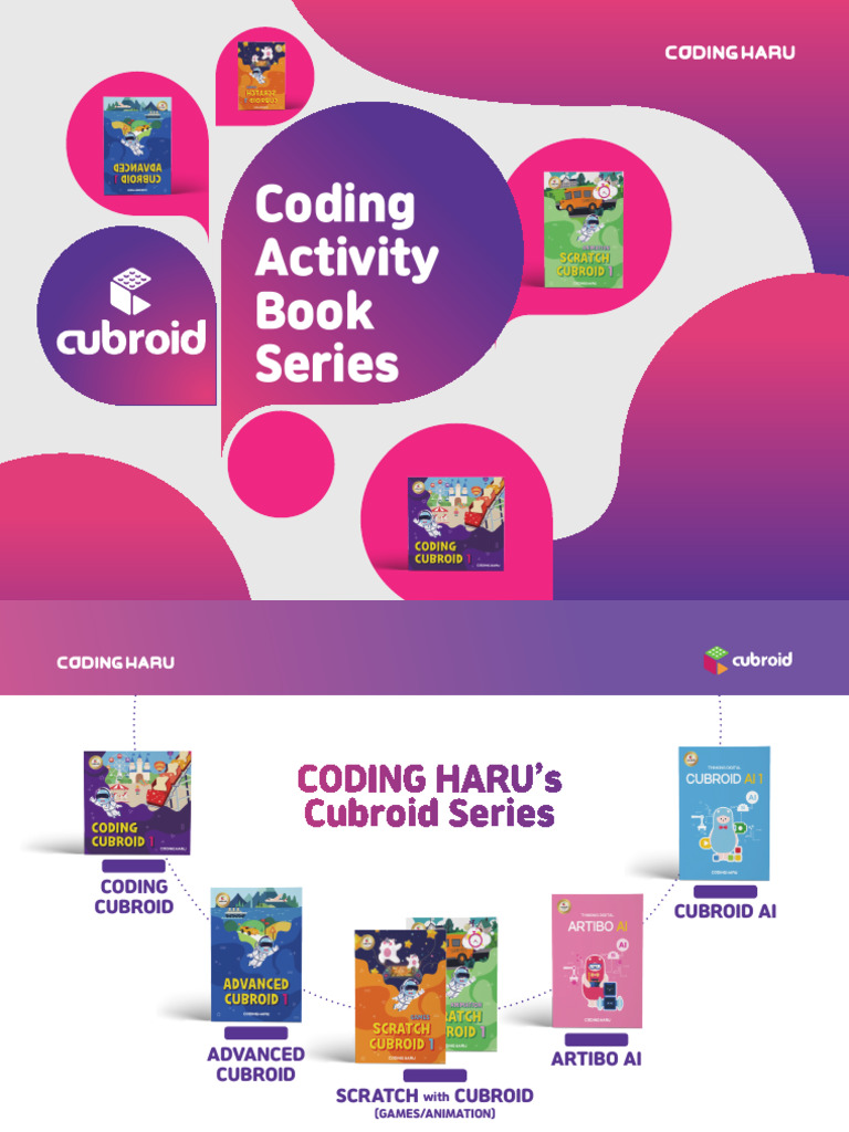 CODING ACTIVITY BOOK SERIES For CUBROID - CODING HARU | PDF | Scratch ...