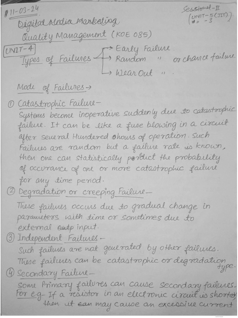 QM (Unit-4, 5) | PDF