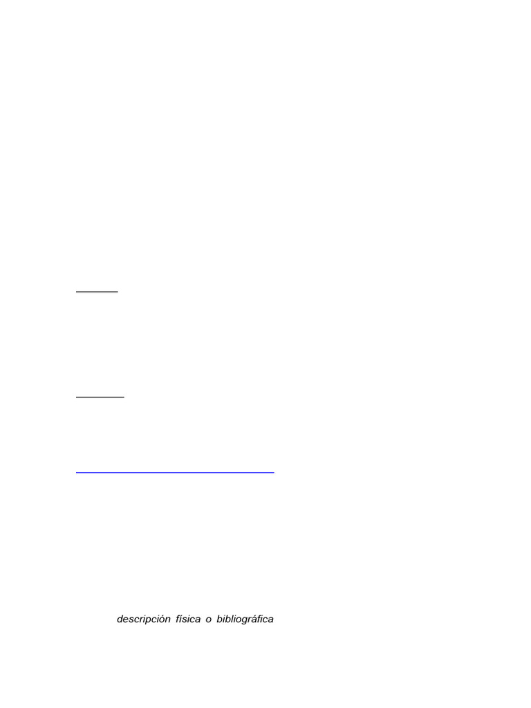 Descripción y Análisis Documental II - 2U - Primer Encuentro | PDF