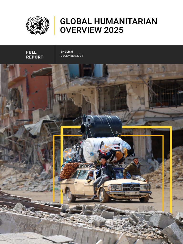 Global Humanitarian Overview 2025 | PDF | Humanitarian Aid | Gaza Strip