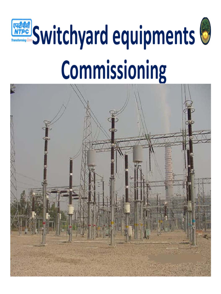 Switchyard Commissioning | PDF | Insulator (Electricity) | Dielectric