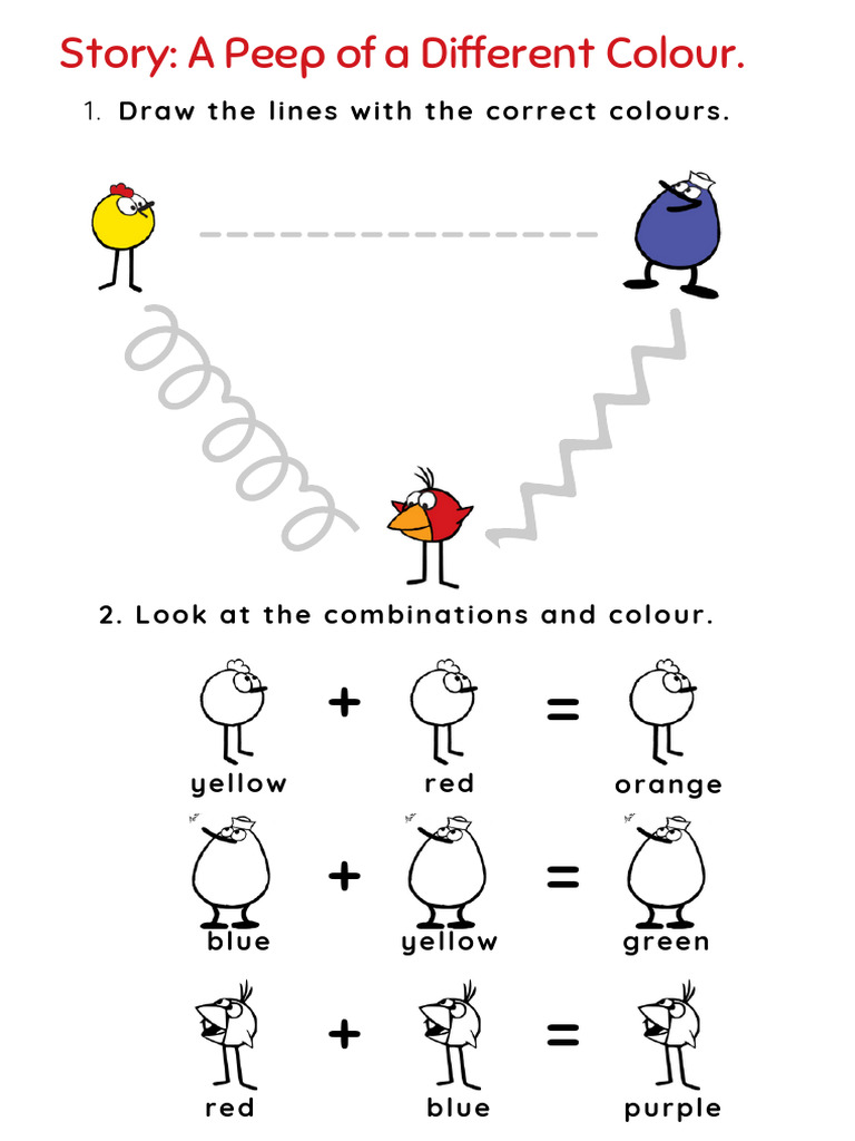 Story A Peep of A Different Colour | PDF