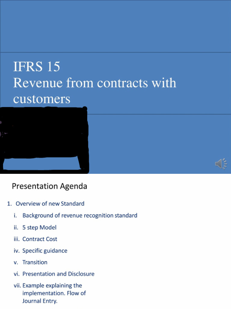 IFRS 15 As Compiled by Nigs Ok | PDF