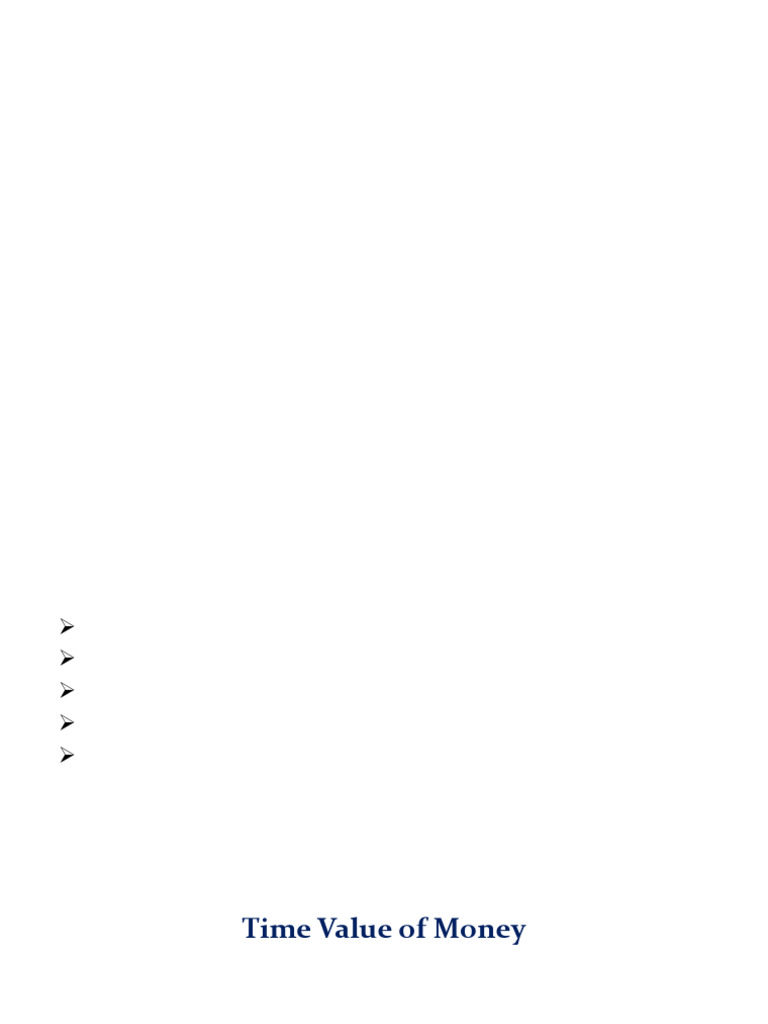 Interest and Time Value of Money | PDF | Interest | Time Value Of Money