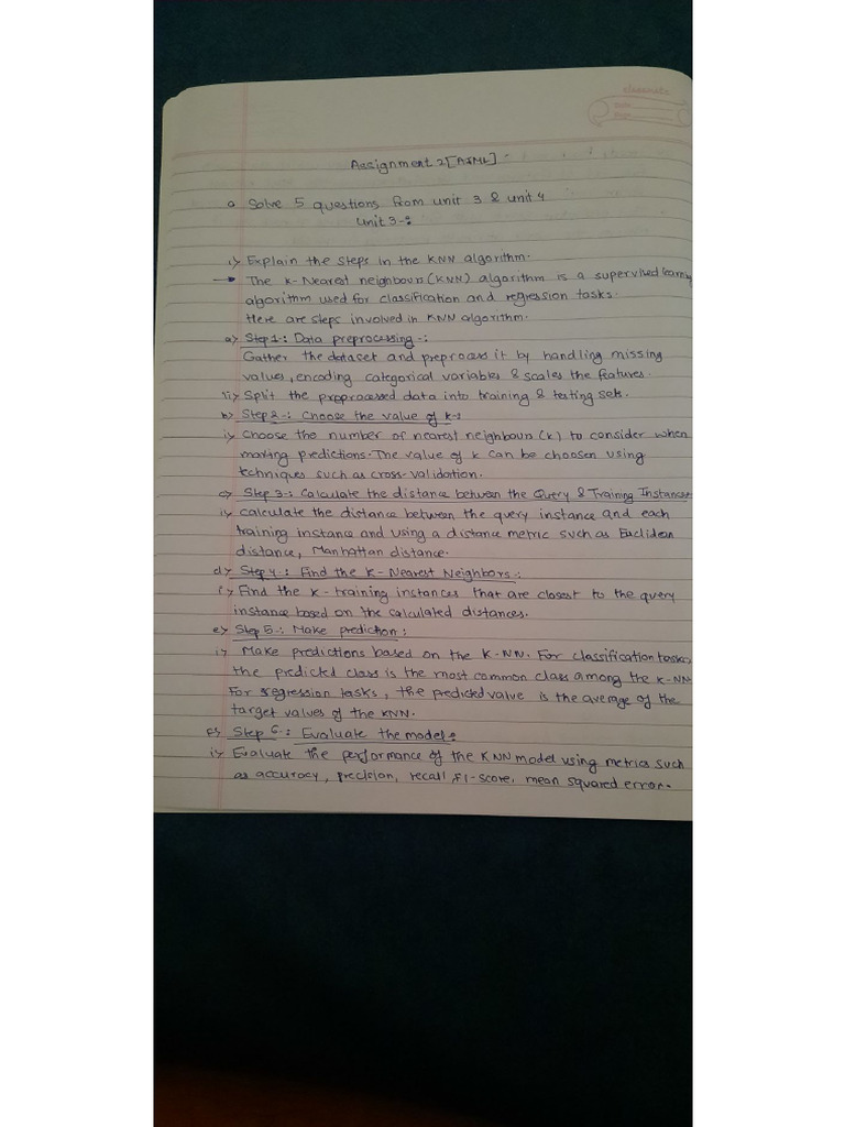 Aiml Assignment 2 | PDF