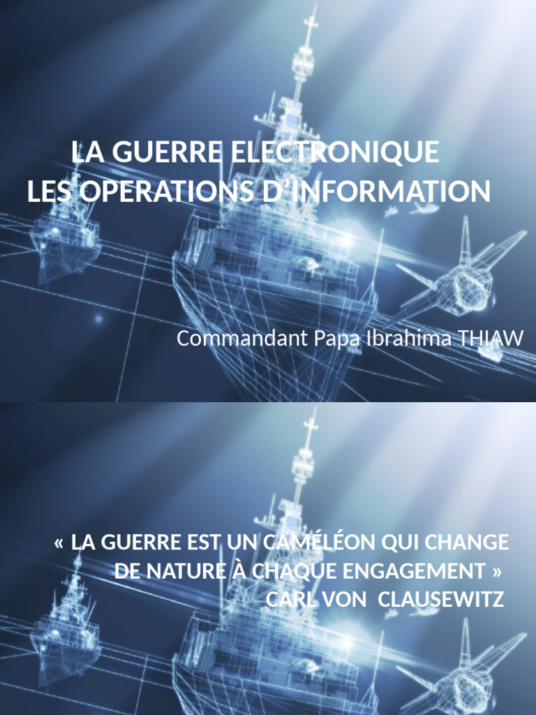 Guerre Electronique 2024 | PDF | Guerre électronique | Renseignement d'origine électromagnétique