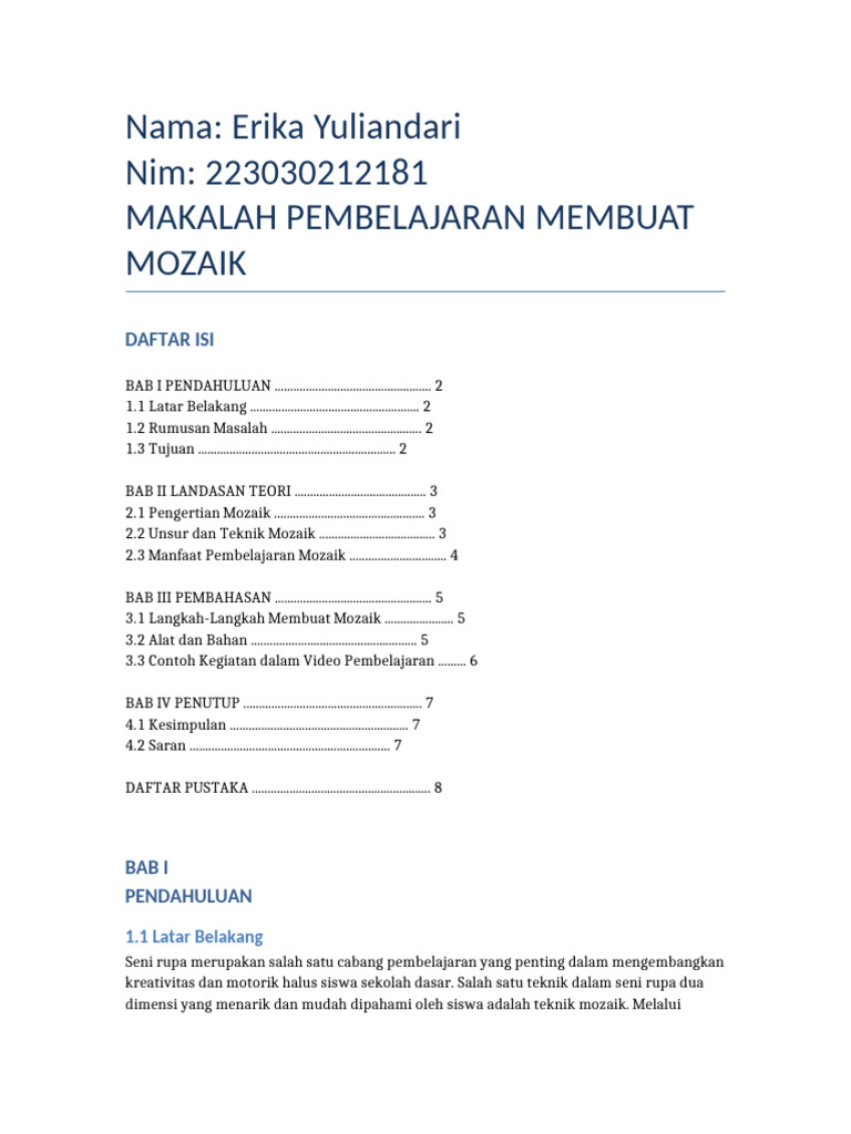 Makalah Seni Rupa | PDF