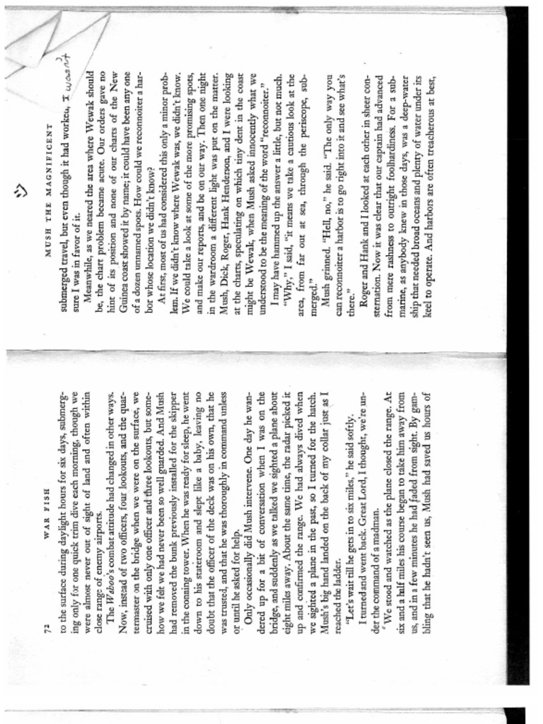 PSA WWII Mush Morton and The USS Wahoo 1943 Sources | PDF