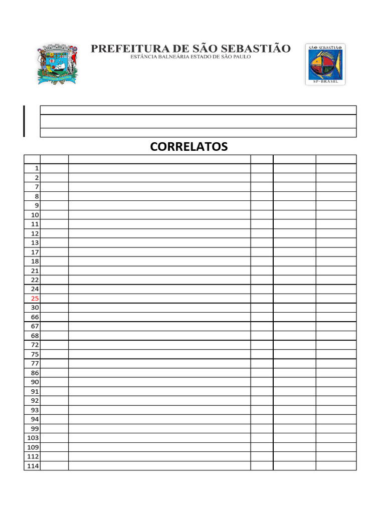 Pedidos de Correlatos 04 2025 | PDF