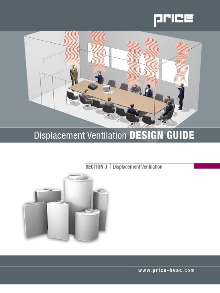 Handbook Displacement Ventilation Design Guide Booklet by PRICE | PDF