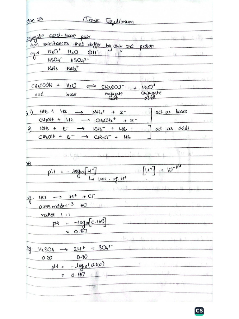 Ionic Equilibrium | PDF