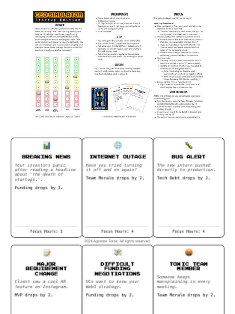 Ceo Simulator Pnpfiles 20250313 | PDF | Startup Company | Small ...