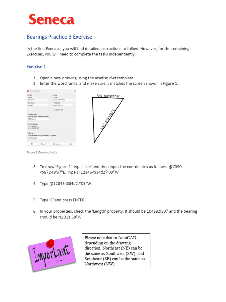 Bearing Worksheet Exercise | PDF