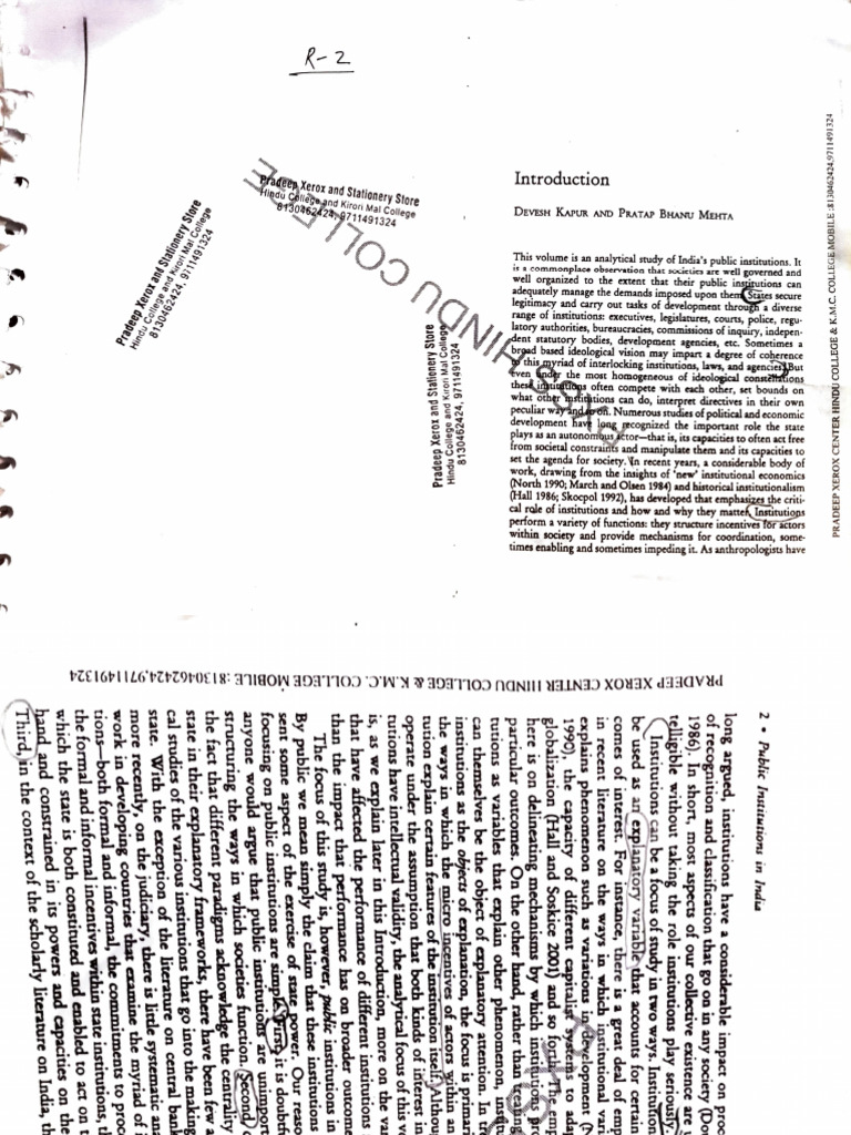 unit 1 devesh kumar and PB mehta (1) | PDF | Liberal Arts Education