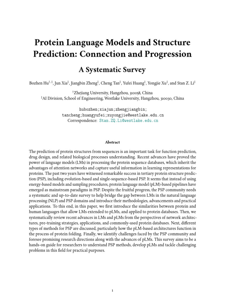 2211.16742v1 | PDF | Proteins | Protein Structure