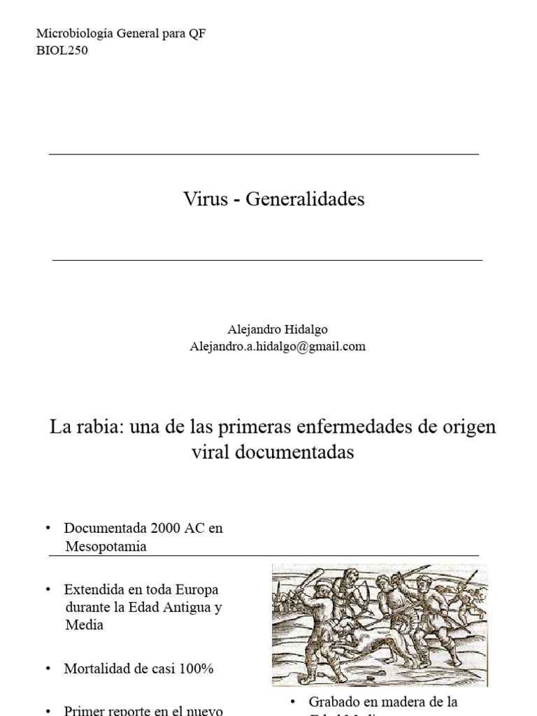 7 Biolog%C3%ADa+Viral | PDF | Virus | Bioquímica