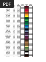 Terraria Color Codes | PDF