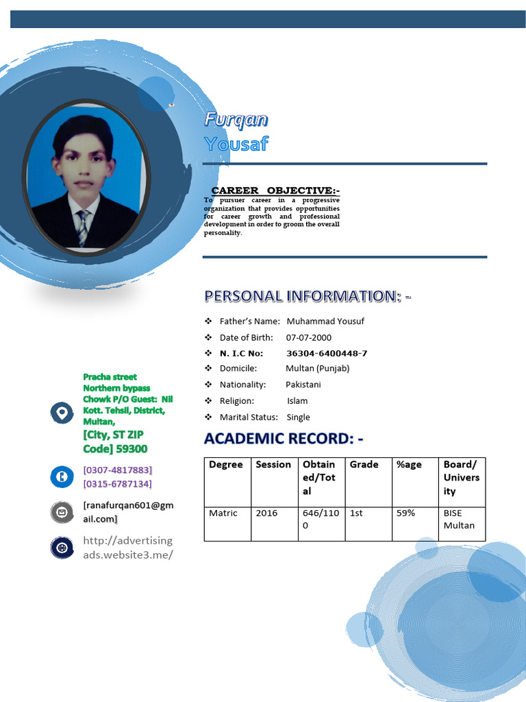 Furqan Yousaf Pfd2 | PDF