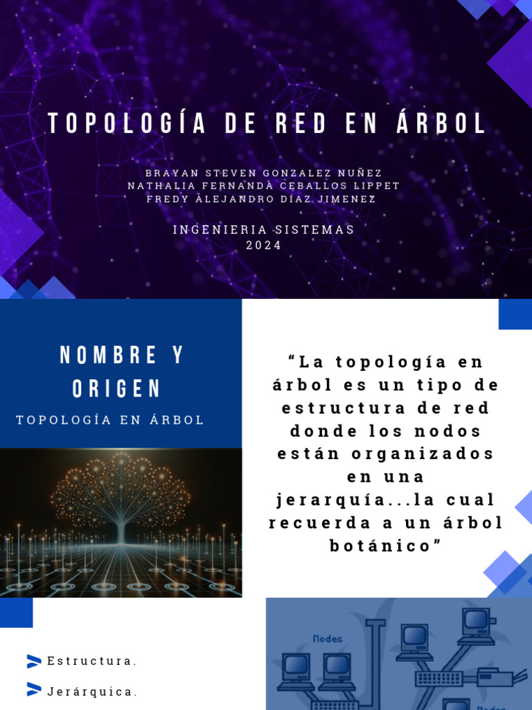 Topología de Red en Árbol | PDF