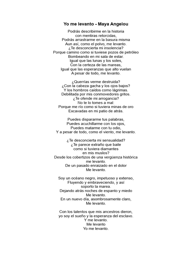 Ericka - Yo Me Levanto | PDF