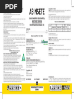 Abamax 1.8 Etiqueta 26-07-2022 | PDF | Pesticida | Agua