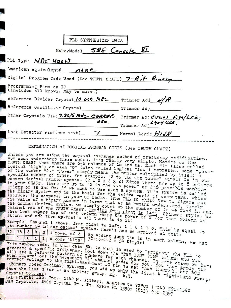 SBE Console VI 6 Alignment Procedure | PDF