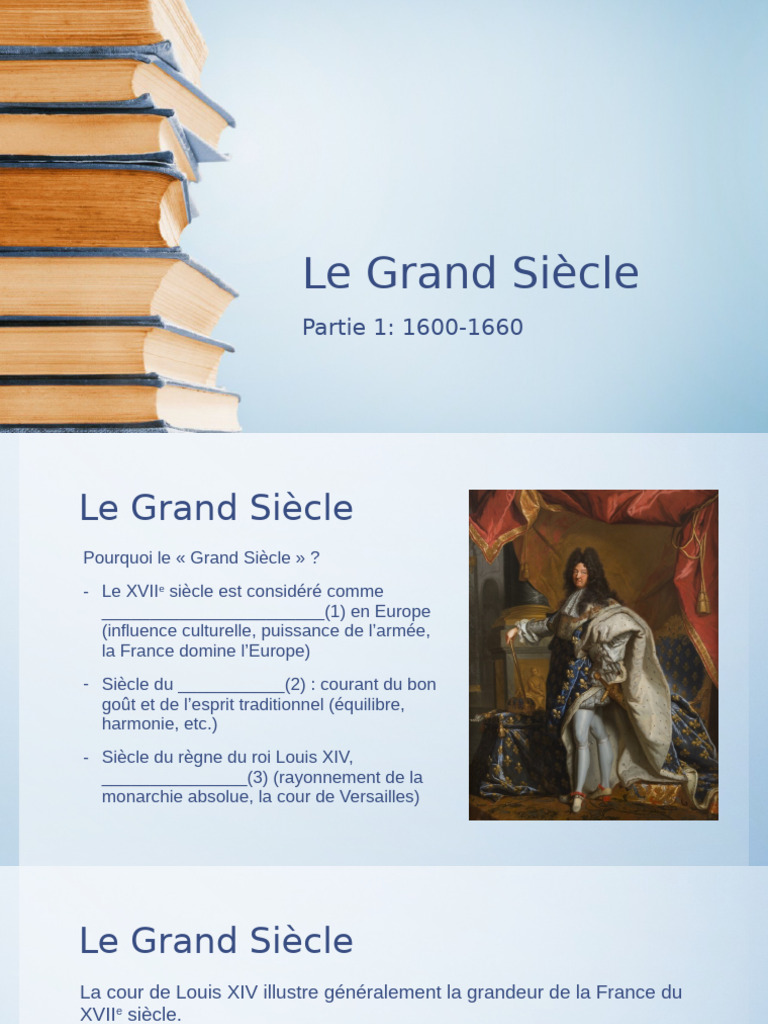 Le Grand Siecle TROUE | PDF | Royaume de France | Monarchie française