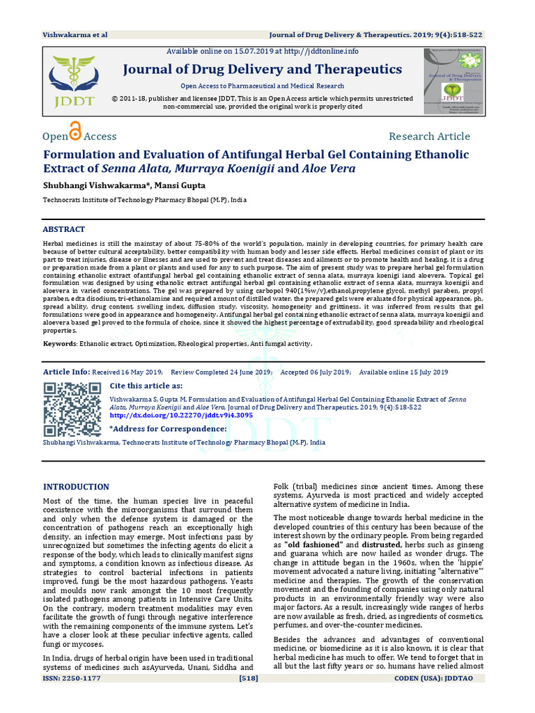 QC-and-Standardization-oferbal-unit-4 VC | PDF | Topical Medication ...
