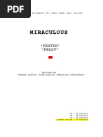 Miraculous Ladybug Season 5 Episode 14 Derision Script | PDF