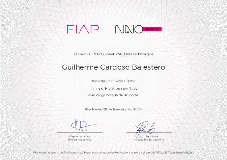 Certificado Linux | PDF