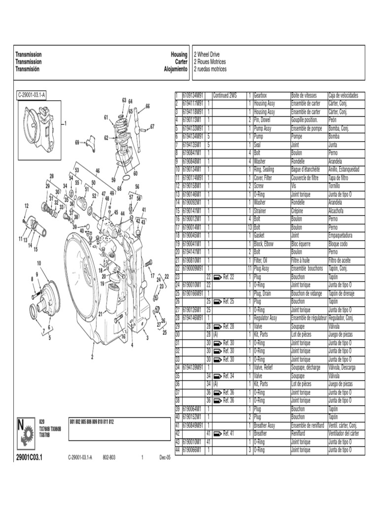 MANUAL DE PARTES TEREX 760B.pdf2 | PDF