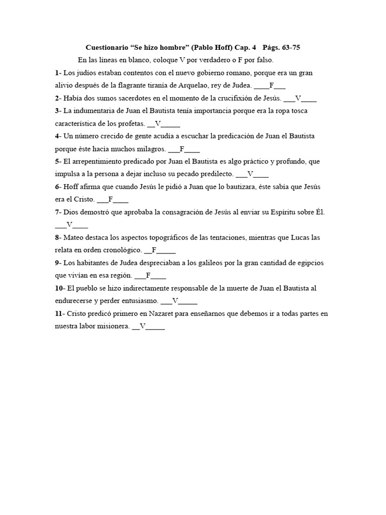Cuestionario #8 PABLO HOFF | PDF