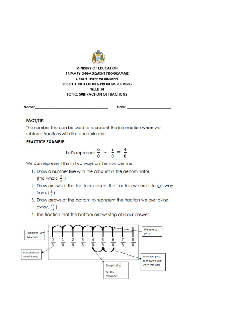 Grade 3 Mathematics Week 14 - 2022 - Consolidated Worksheet | PDF