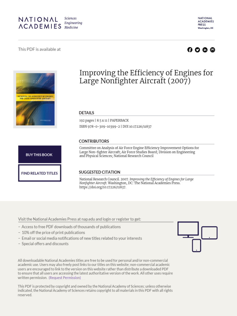 Improving the Efficiency of Engines | PDF | Science