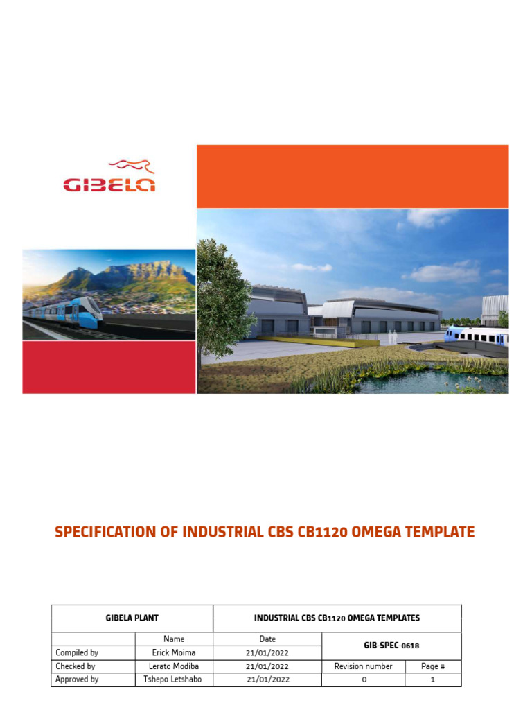 GIB-SPEC-0618_OMEGA TEMPLATES | PDF | Screw | Mechanical Engineering