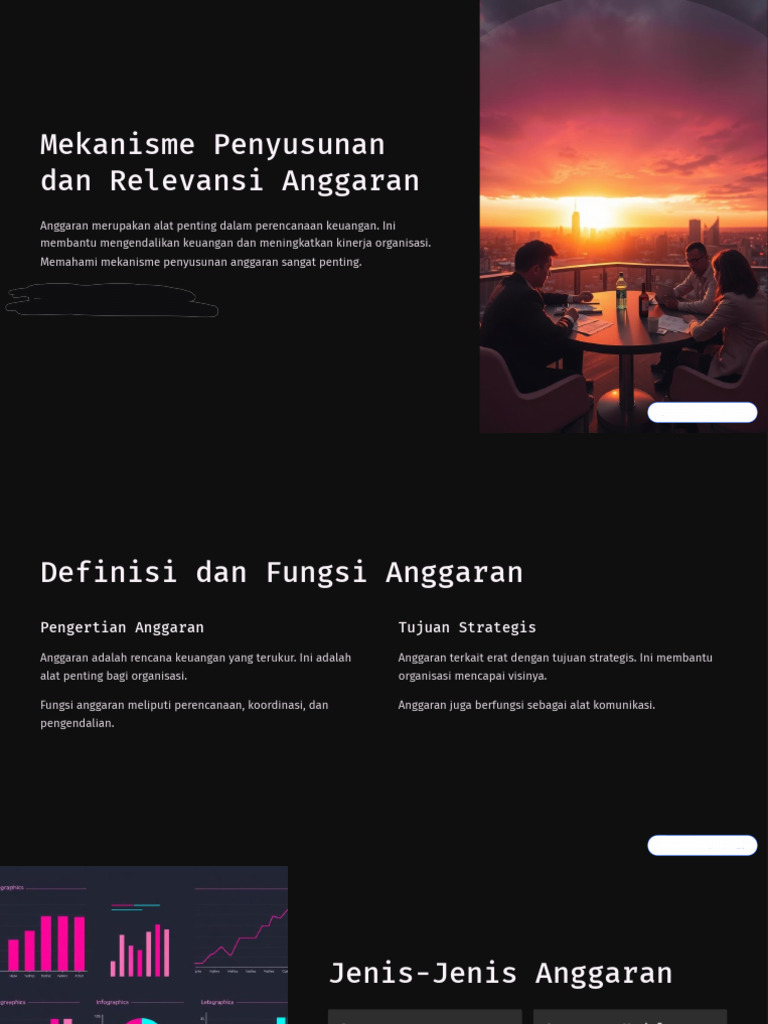 Mekanisme Penyusunan Dan Relevansi Anggaran | PDF