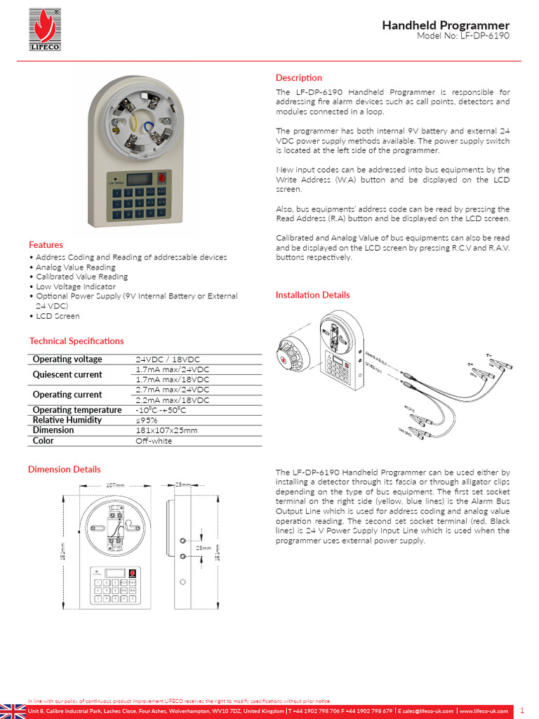 Handheld Programmer LF DP 6190 2 | PDF | Power Supply | Liquid Crystal ...