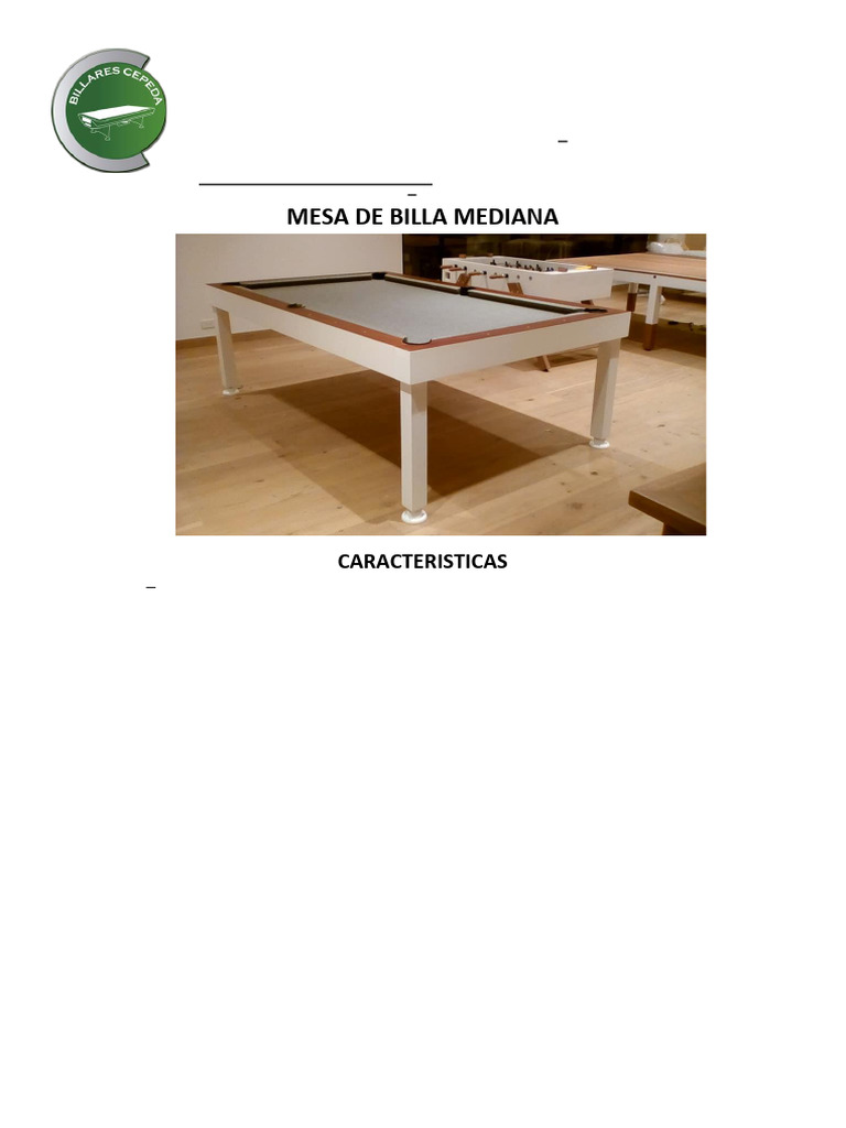 Catalogo de Billa Mediana | PDF
