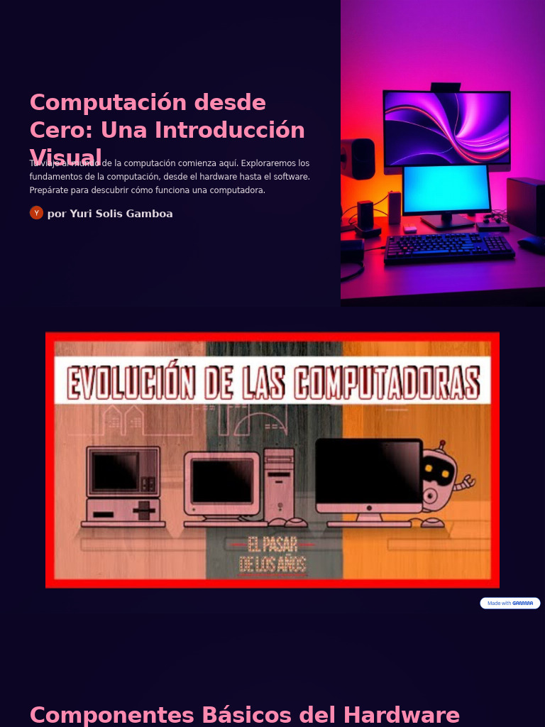 Computacion Desde Cero Una Introduccion Visual | PDF