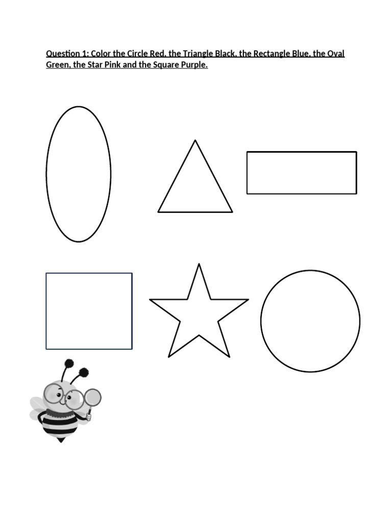 Kg2 Math Test | PDF
