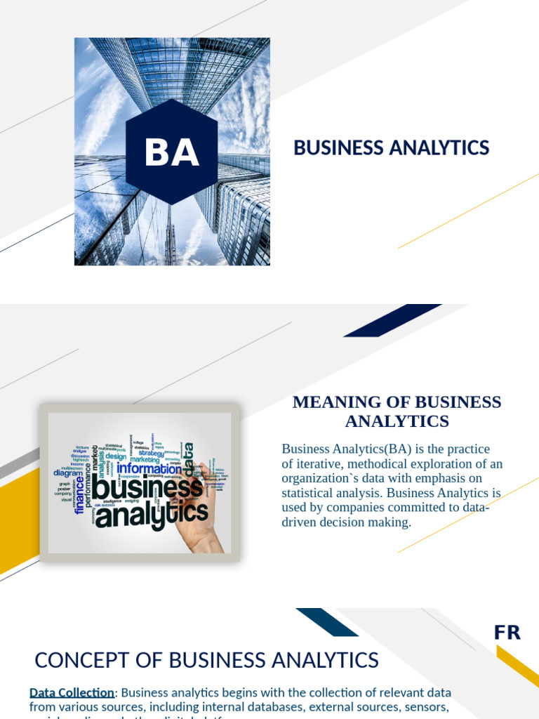 Business Analytics PPT-1 | PDF | Analytics | Data
