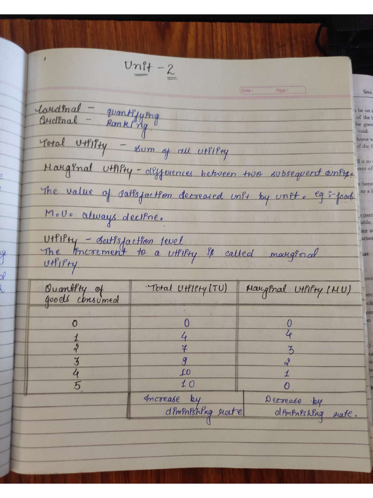 Economics Unit 2 & 3 Notes | PDF