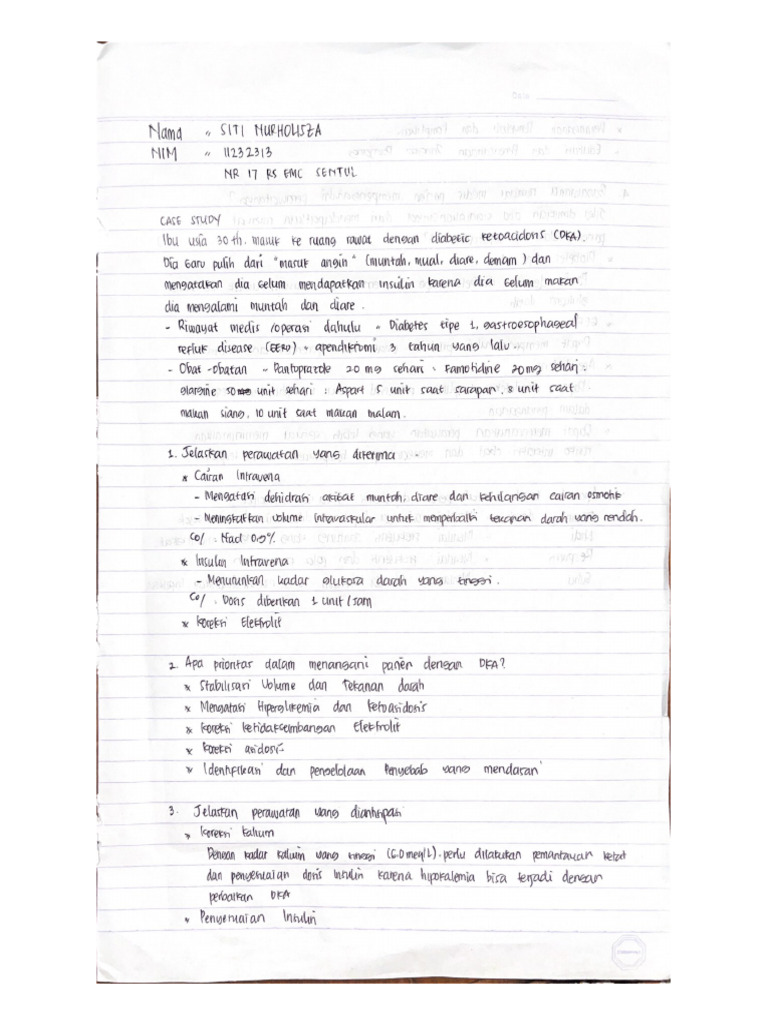 Siti Nurholisza NR 17 Rs Emc Sentul | PDF