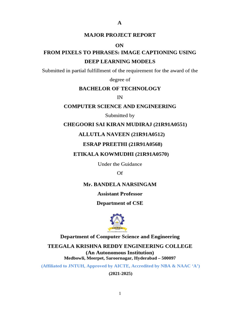 Major Project Documentation Group | PDF | Usability | Image Resolution