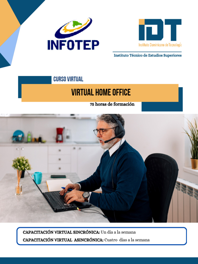 Brochure INFOTEP - Virtual Home Office | PDF | Aprendizaje