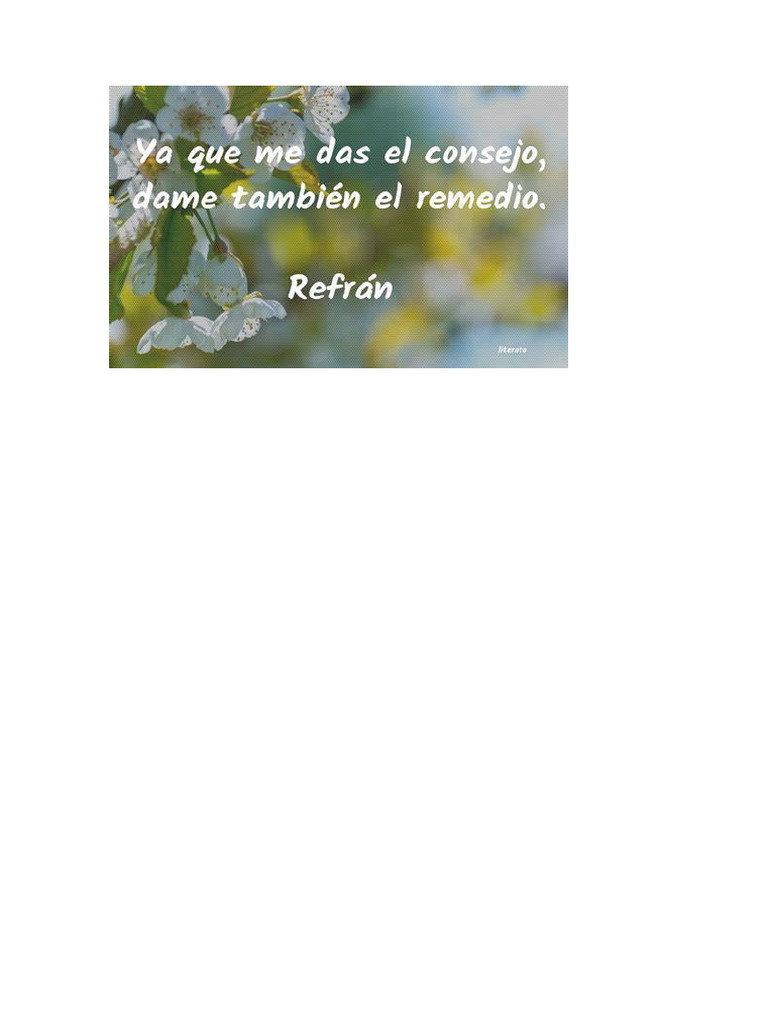Refran 13 | PDF